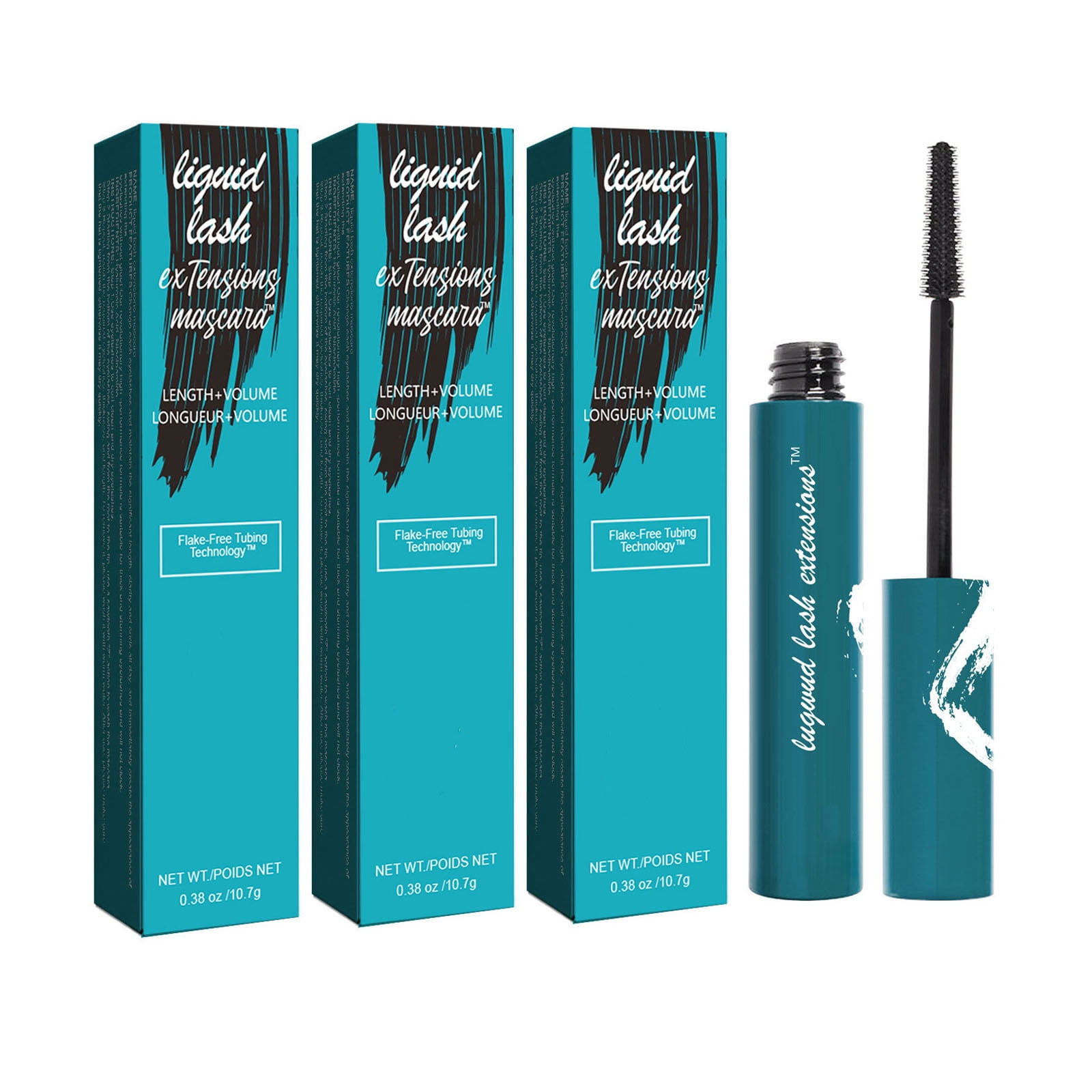 Liquid Lash, False Lash Effect Mascara Waterproof Black, 4D Silk Fibre ...