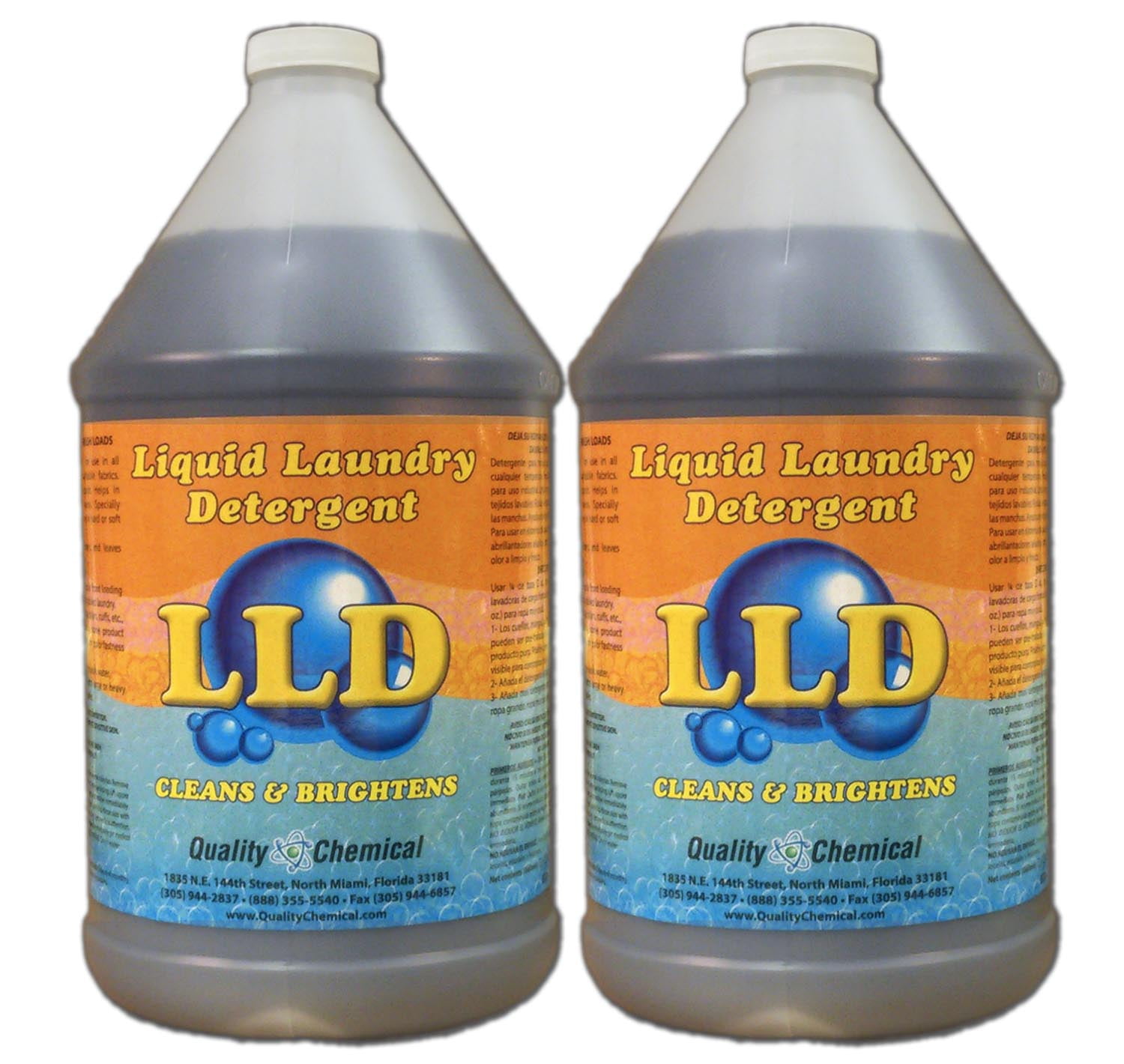 Liquid Laundry Detergent - 2 gallon case - Walmart.com