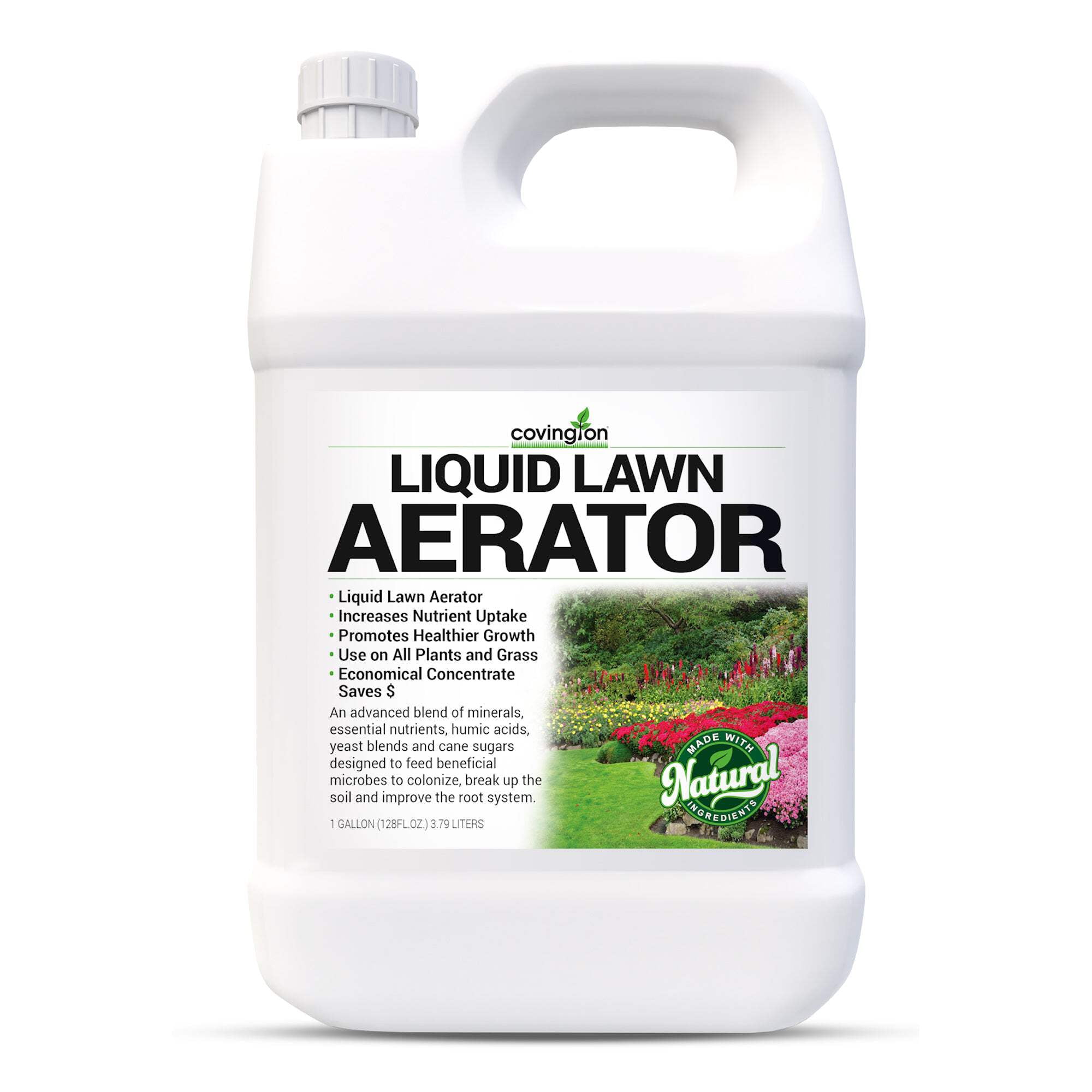 Liquid Lawn Aerator Alleviates Compaction Promotes Nutrient Uptake