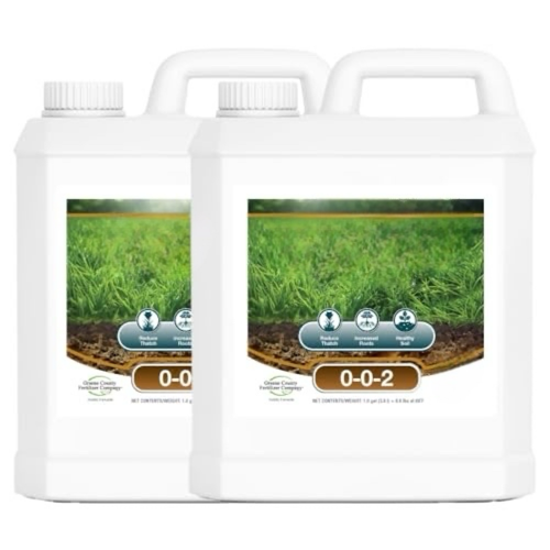 Liquid Lawn DeThatcher - 2 Gallon Pack (256 oz) Covers to 42,600 ft ...