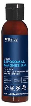 Liquid Liposomal Magnesium - Optimized Absorption - 100 MG “ Lemon (6 ...