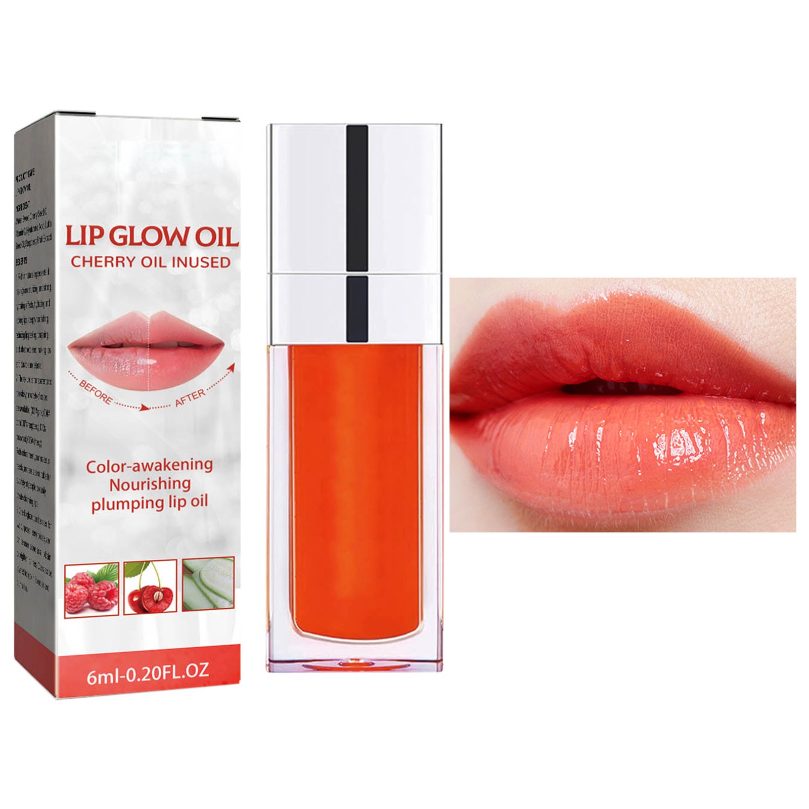 Liquid Lipstick Plumping Lip Oil Long Lasting Hydrating Lip Gloss ...