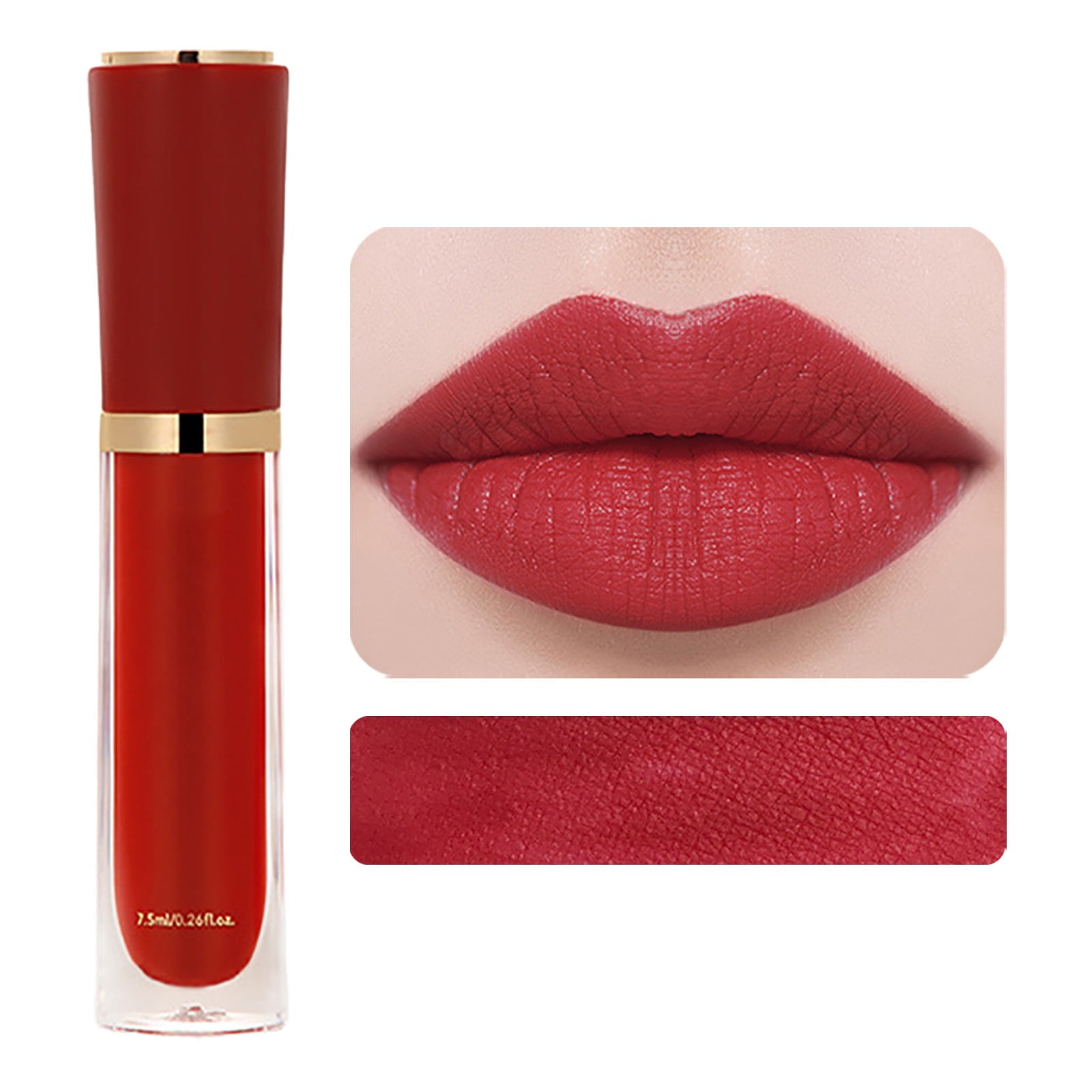 Liquid Lipstick Set High Pigmented Lip Stain Tint Long Lasting 24H Red ...