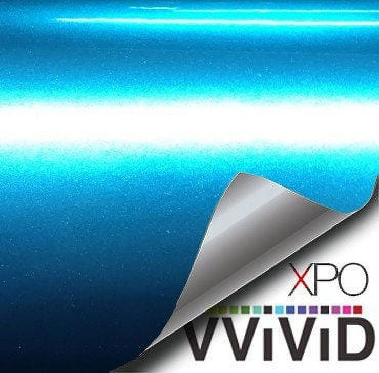 Liquid Metal Aqua Blue Vinyl Sticker Architectural Vinyl Roll Adhesive ...