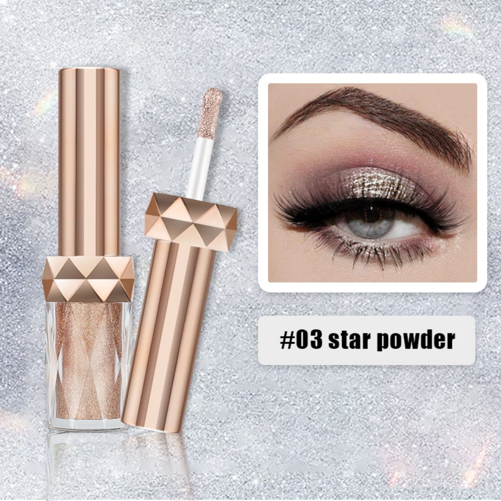 Liquid Metallic Eyeshadow, Gel Formula, Multi-Dimensional Finish For ...