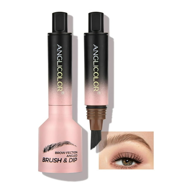 Liquid Microblading Eyebrow Pen,Square Angled Eyebrow Brush Hair-Like ... Liquid Microblading Eyebrow Pen,Square Angled Eyebrow Brush Hair-Like ...
