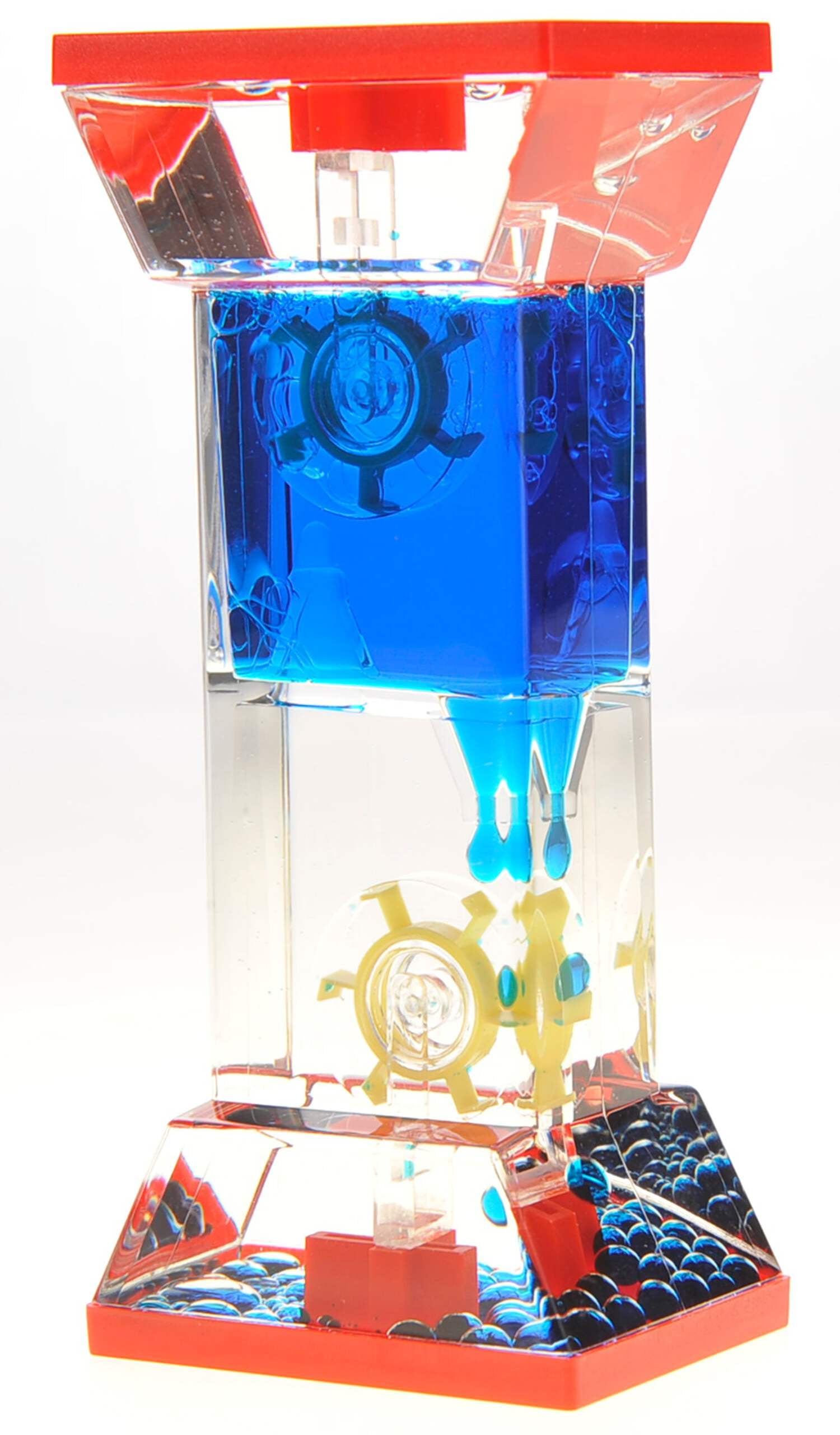 Liquid Motion Bubbler With Two Wheels (Blue) - Walmart.com