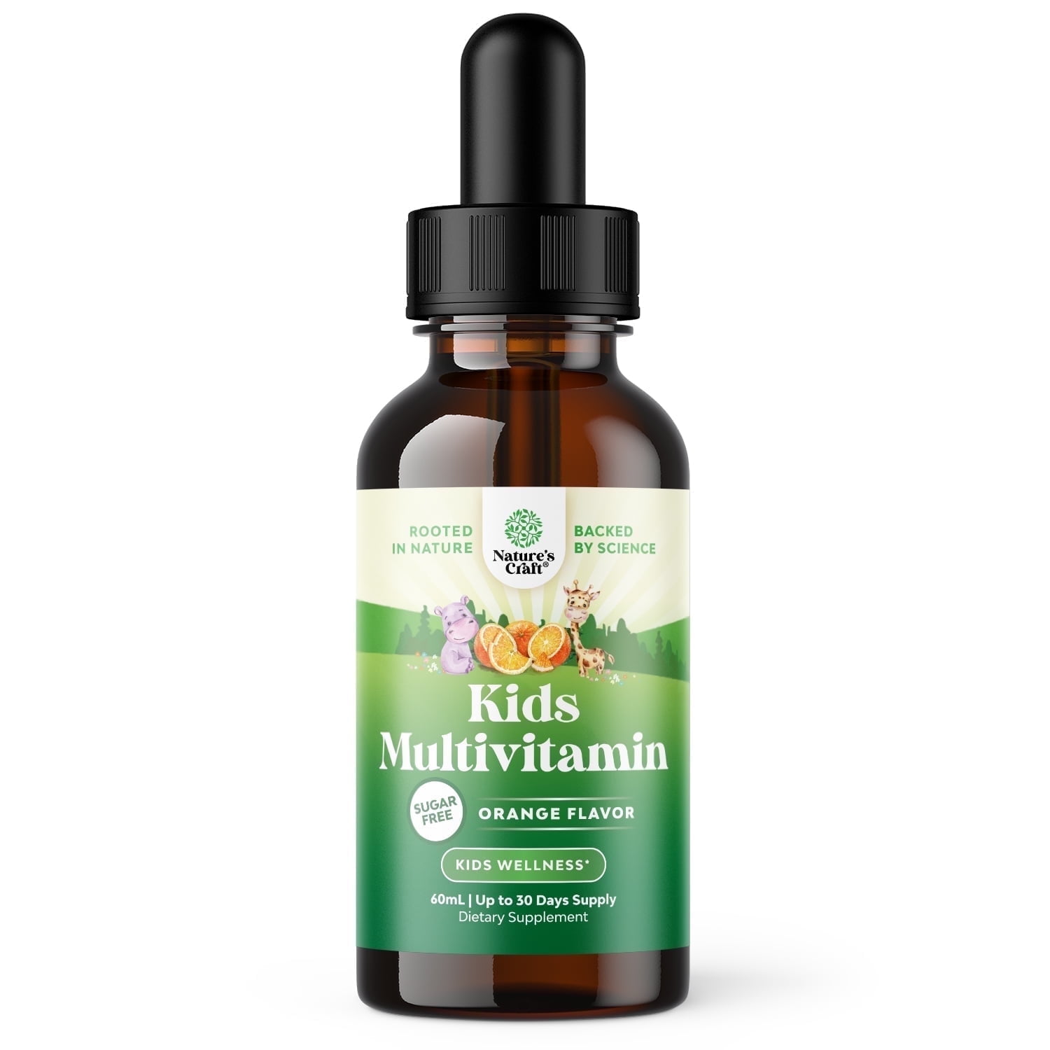 Children's Immune Boost Liquid Multivitamin - Vitamin Supplement with A ...