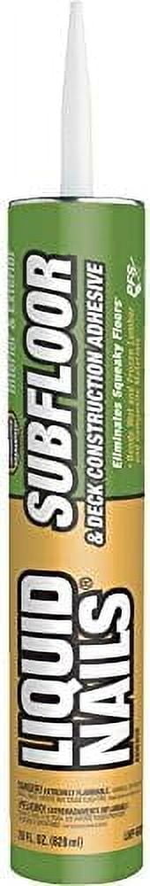Liquid Nails For Subfloors And Decks Adhesive12 - Walmart.com