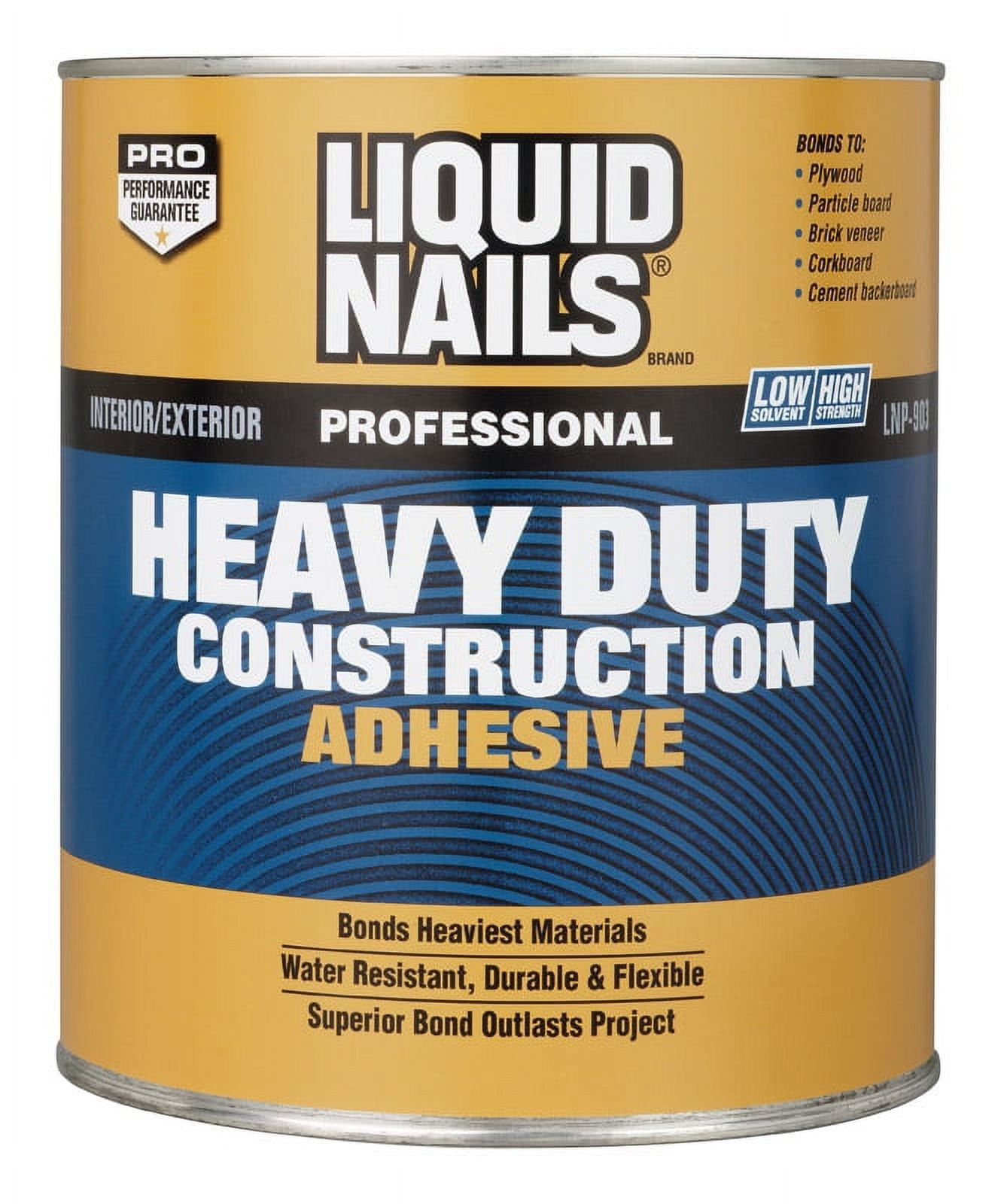 Liquid Nails LN-903-QT Multi-Purpose Adhesive, Quart - Walmart.com