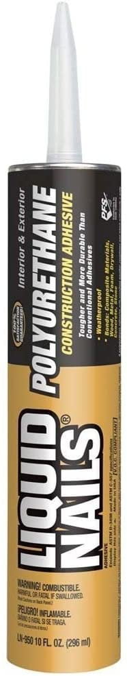 Liquid Nails LN-950 2 Pack 10 oz. Polyurethane Construction Adhesive ...