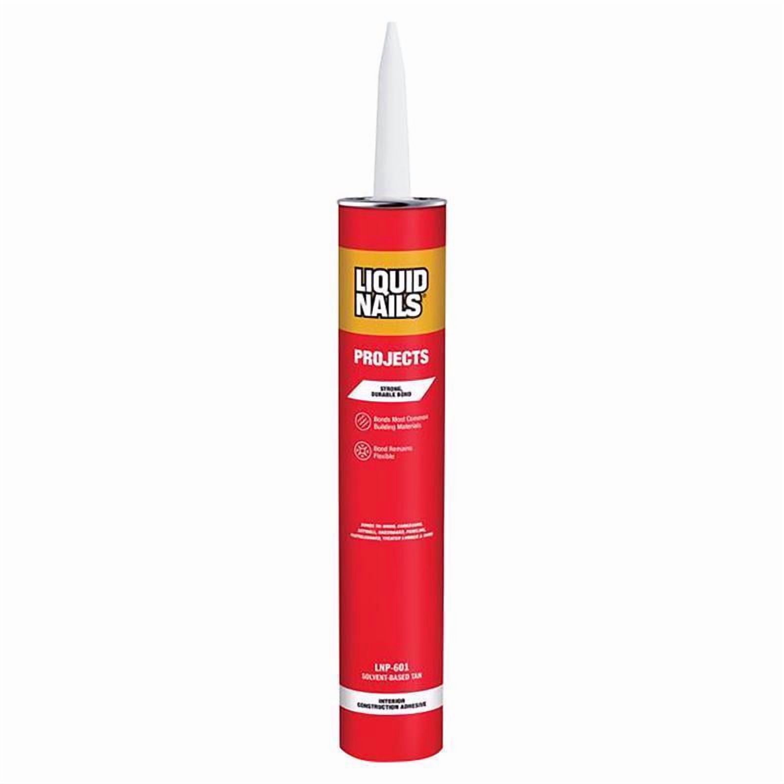 Liquid Nails Project Synthetic Rubber Construction Adhesive 28 oz ...