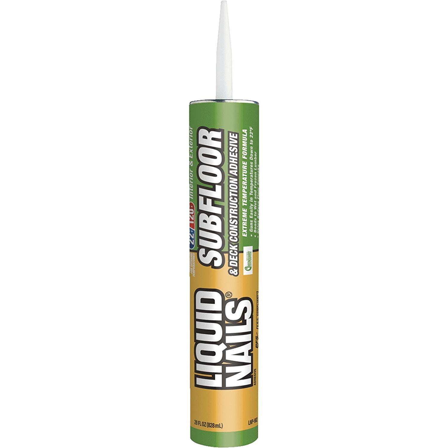Liquid Nails Subfloor & Deck Construction Adhesive Low VOC - Waterproof ...