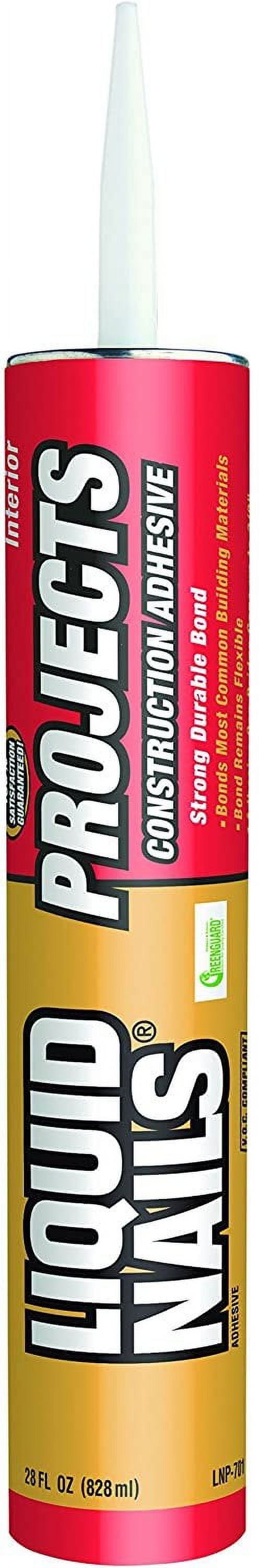 Liquid Nails for Projects and Construction Adhesive - Walmart Business ...