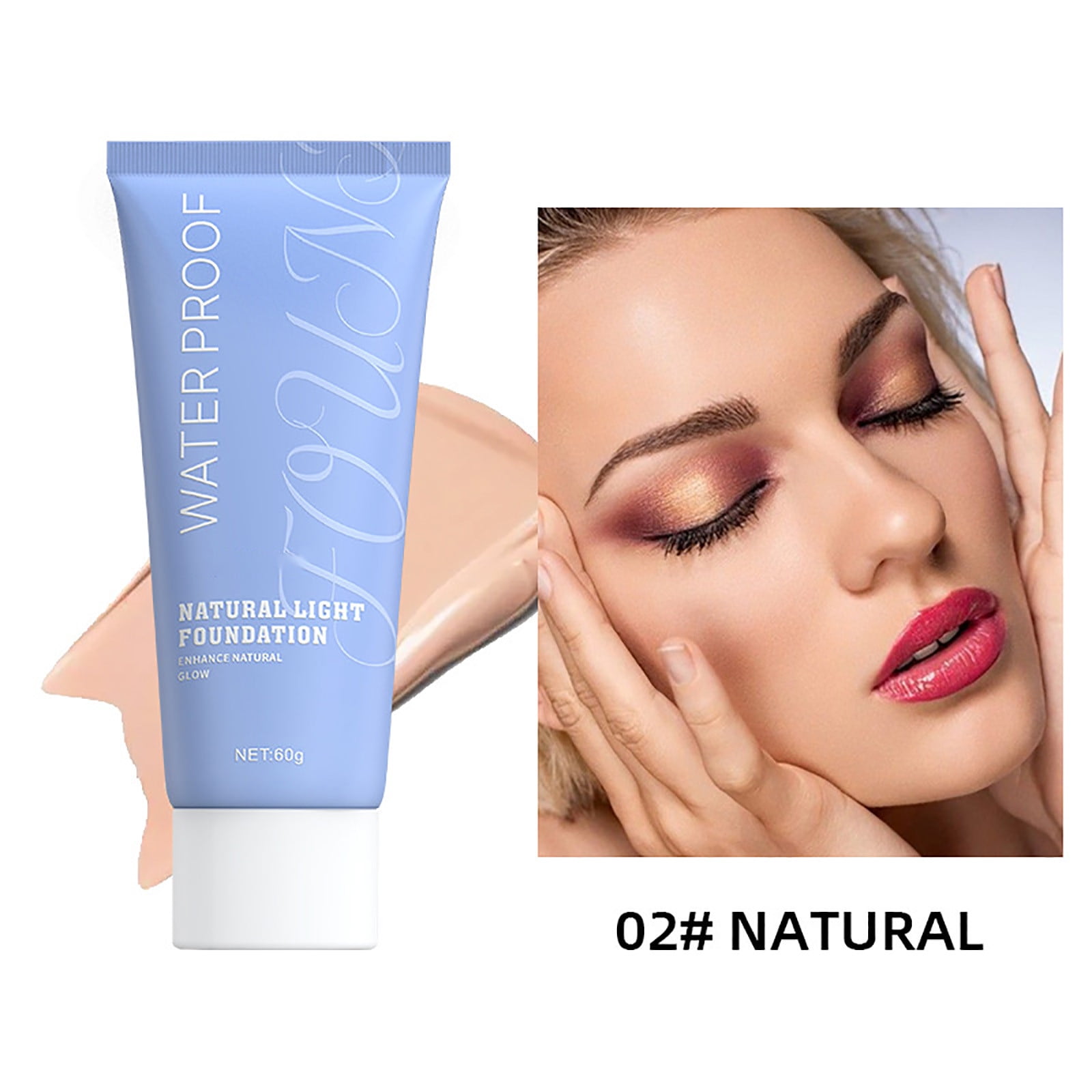Liquid Natural Makeup | Long-Lasting Moisturizing Translucent Cream ...