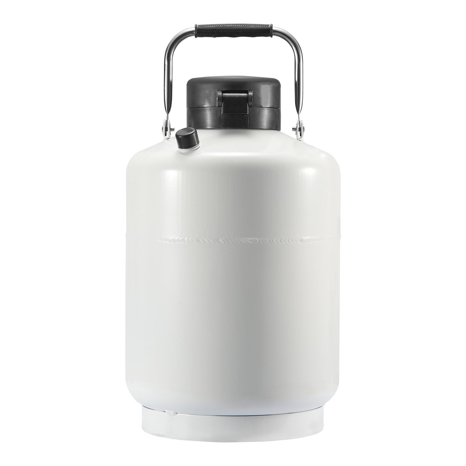 Liquid Nitrogen Tank 6 L Aluminum Alloy LN2 Container Dewar 6 Canisters ...