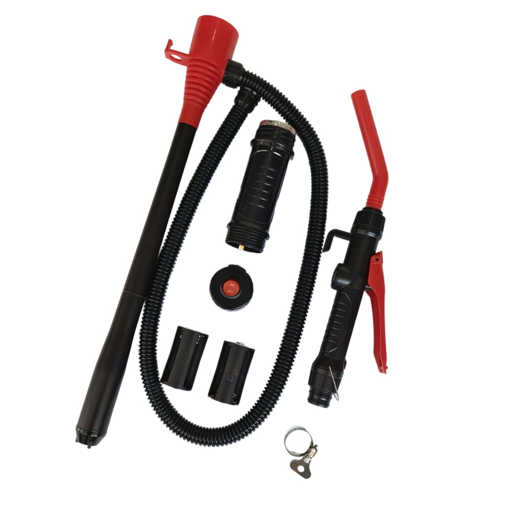 Liquid Oil Water Fluid Transfer Siphon Hand Pump Battery Operated Oil ...
