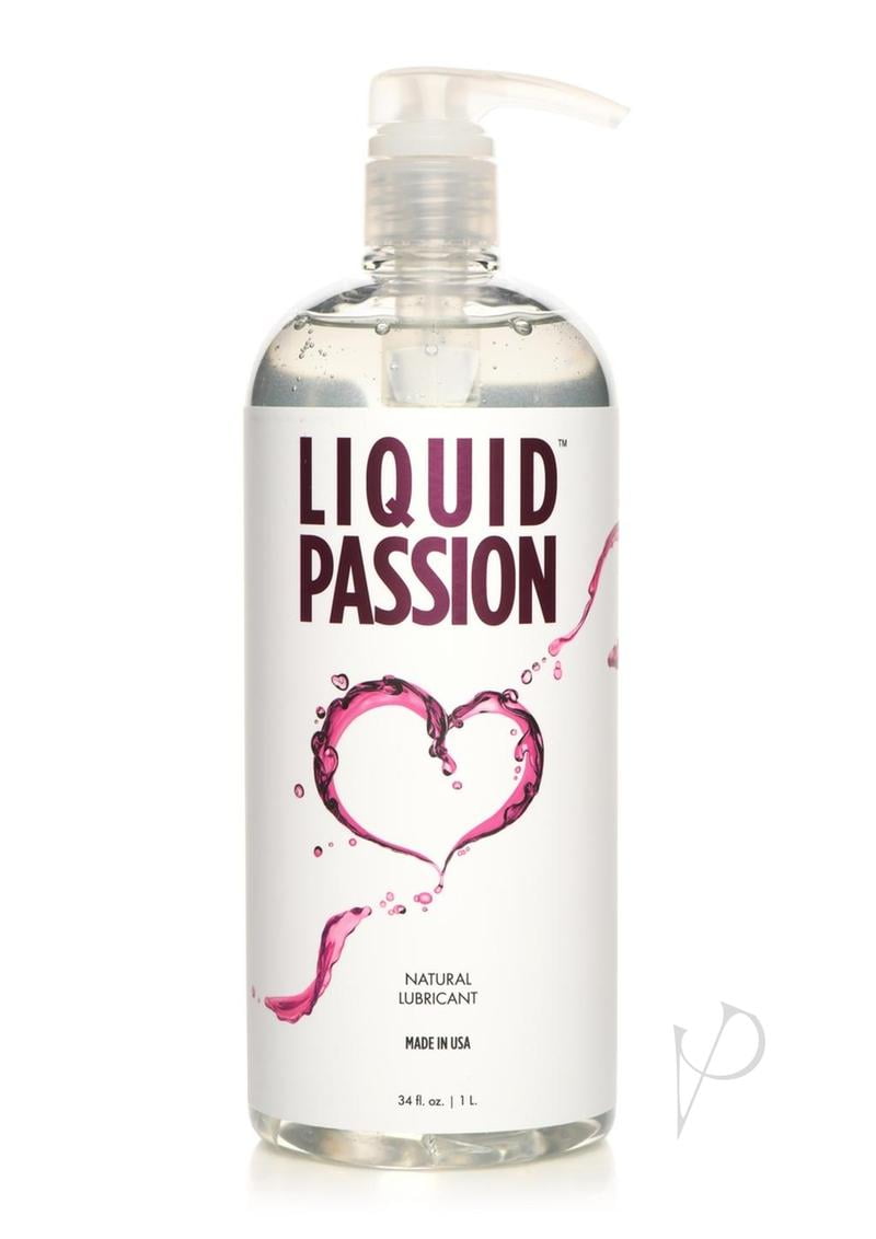 Liquid Passion Natural Water-Based Personal Lube, pH Friendly ...