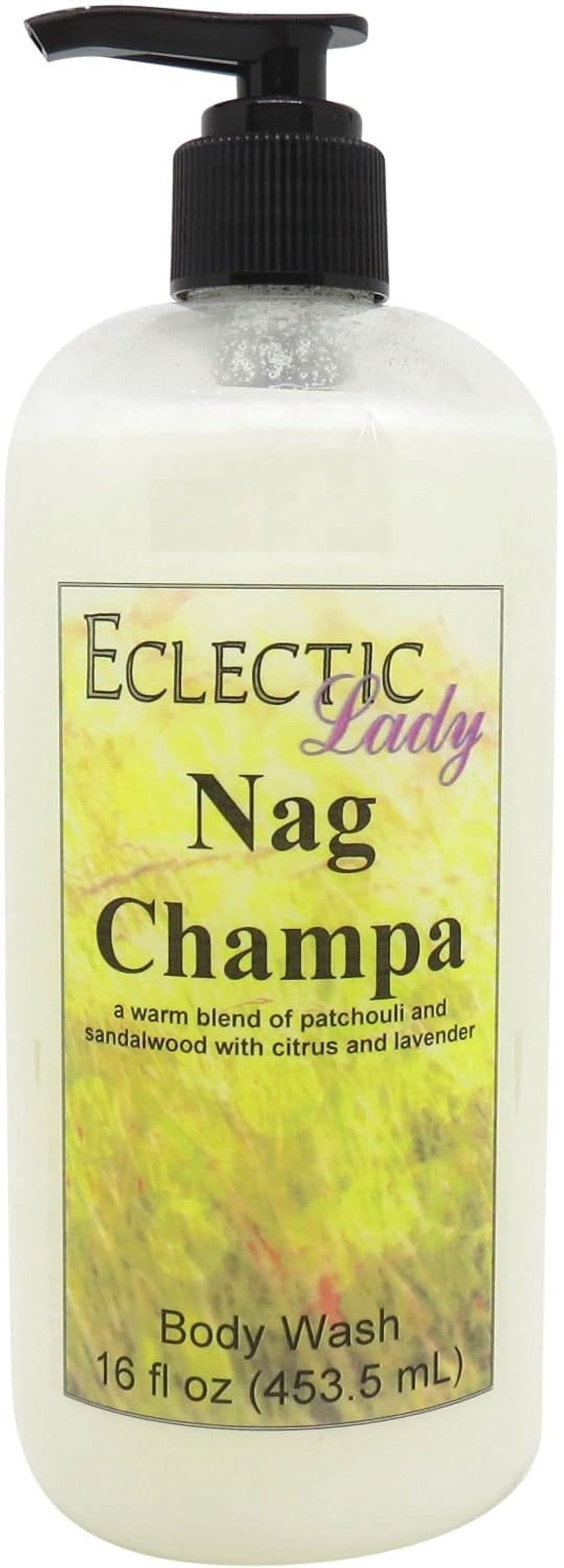 Liquid Pearl Body Wash - Nag Champa Scent 3-in-1 Use For Bubble Bath ...
