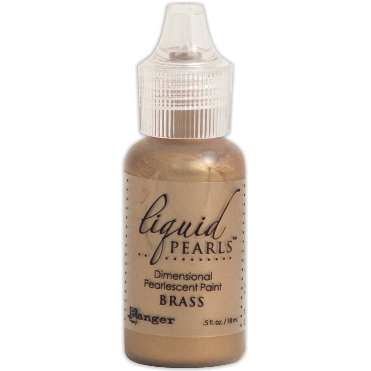 Liquid Pearls Dimensional Pearlescent Paint .5oz-Brass - Walmart.com