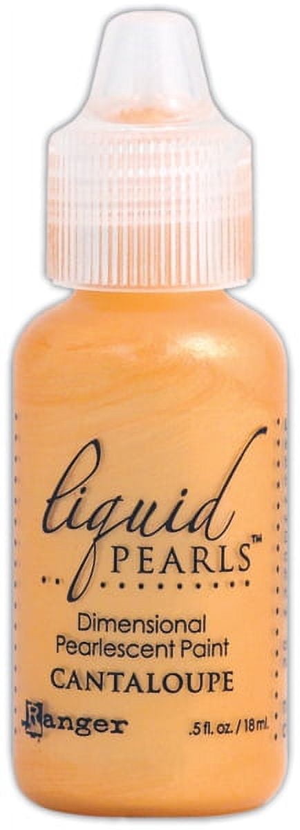 Liquid Pearls Dimensional Pearlescent Paint .5oz-Cantaloupe, Pk 3 ...