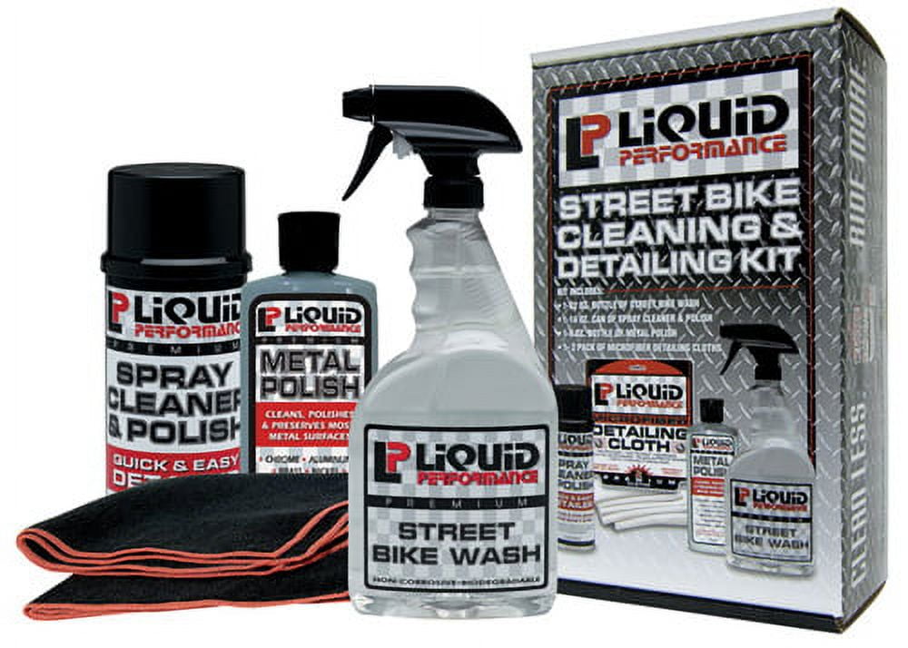 Liquid Performance Racing 0510 Street Bike Cleaning and Detailing Kit ...