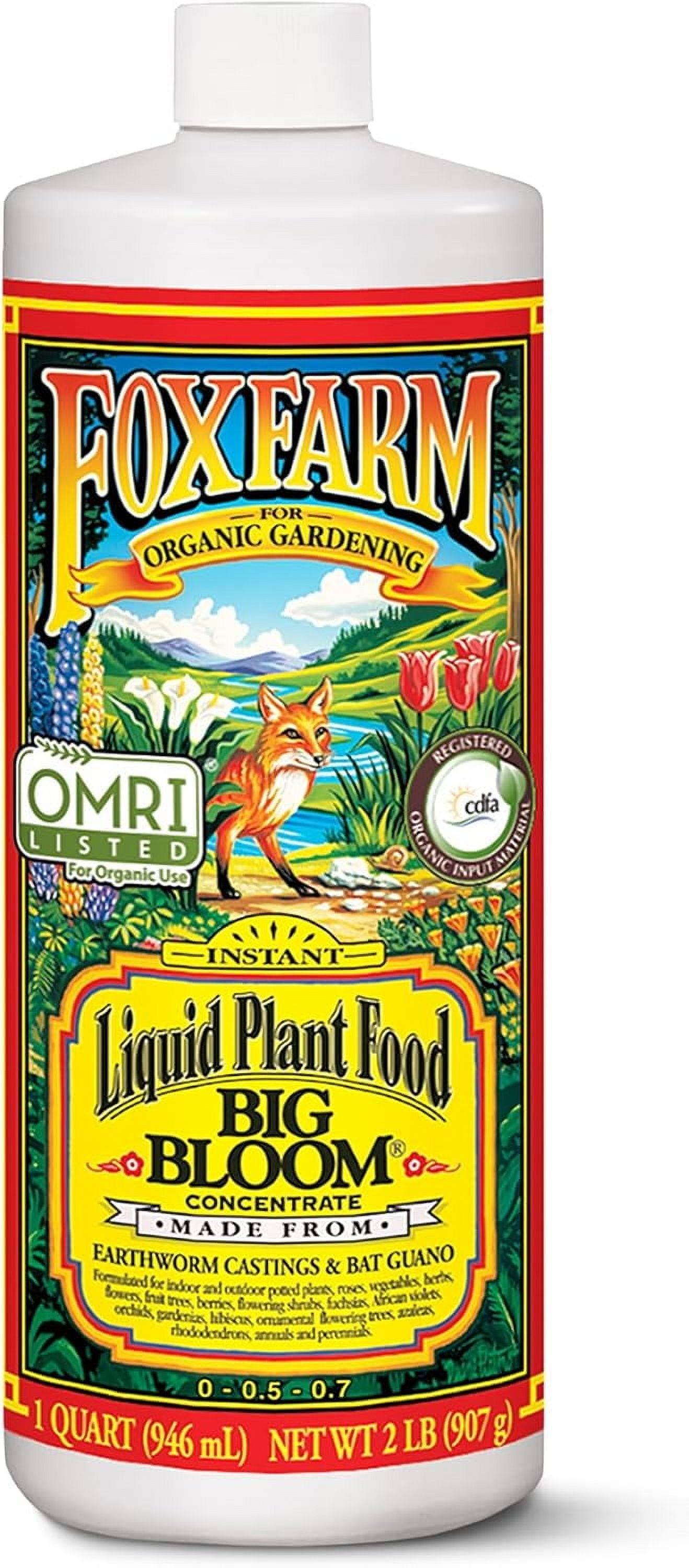 Liquid Plant food big bloom concentrate Made from earthworm castings ...