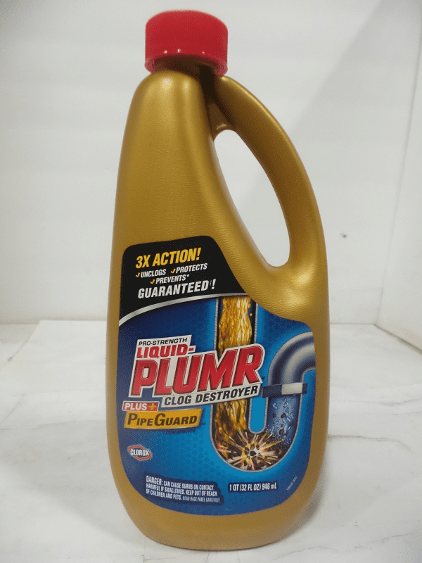 Liquid-Plumr Pro-Strength Clog Destroyer, Hair and Gunk Removal Gel ...