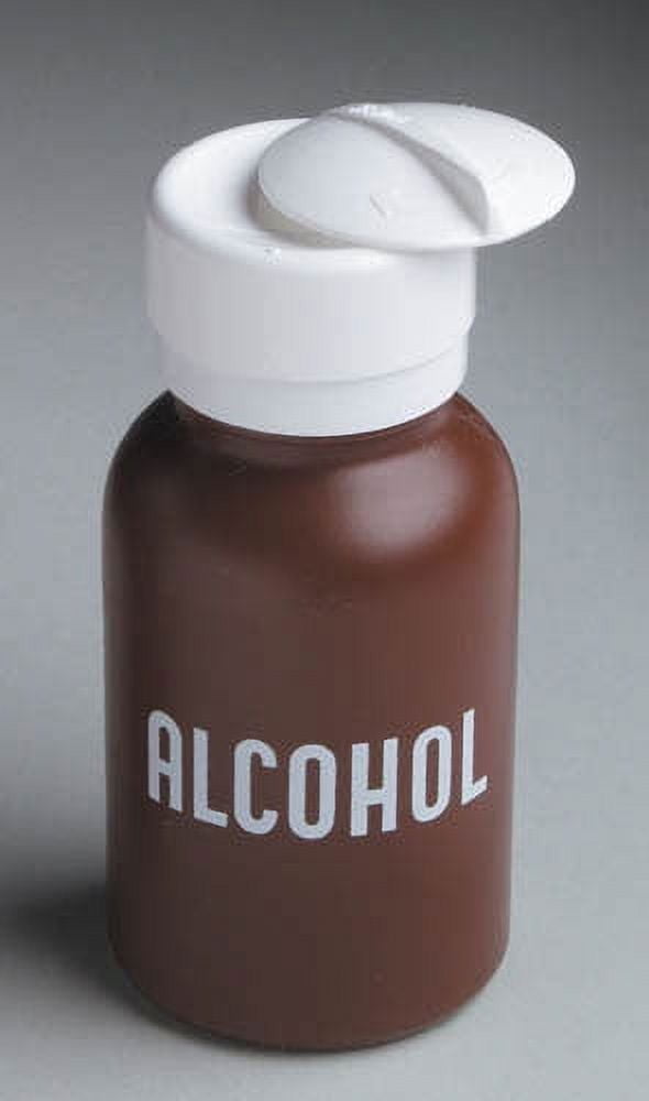 Liquid Push Down Alcohol Dispenser- Labeled - Walmart.com