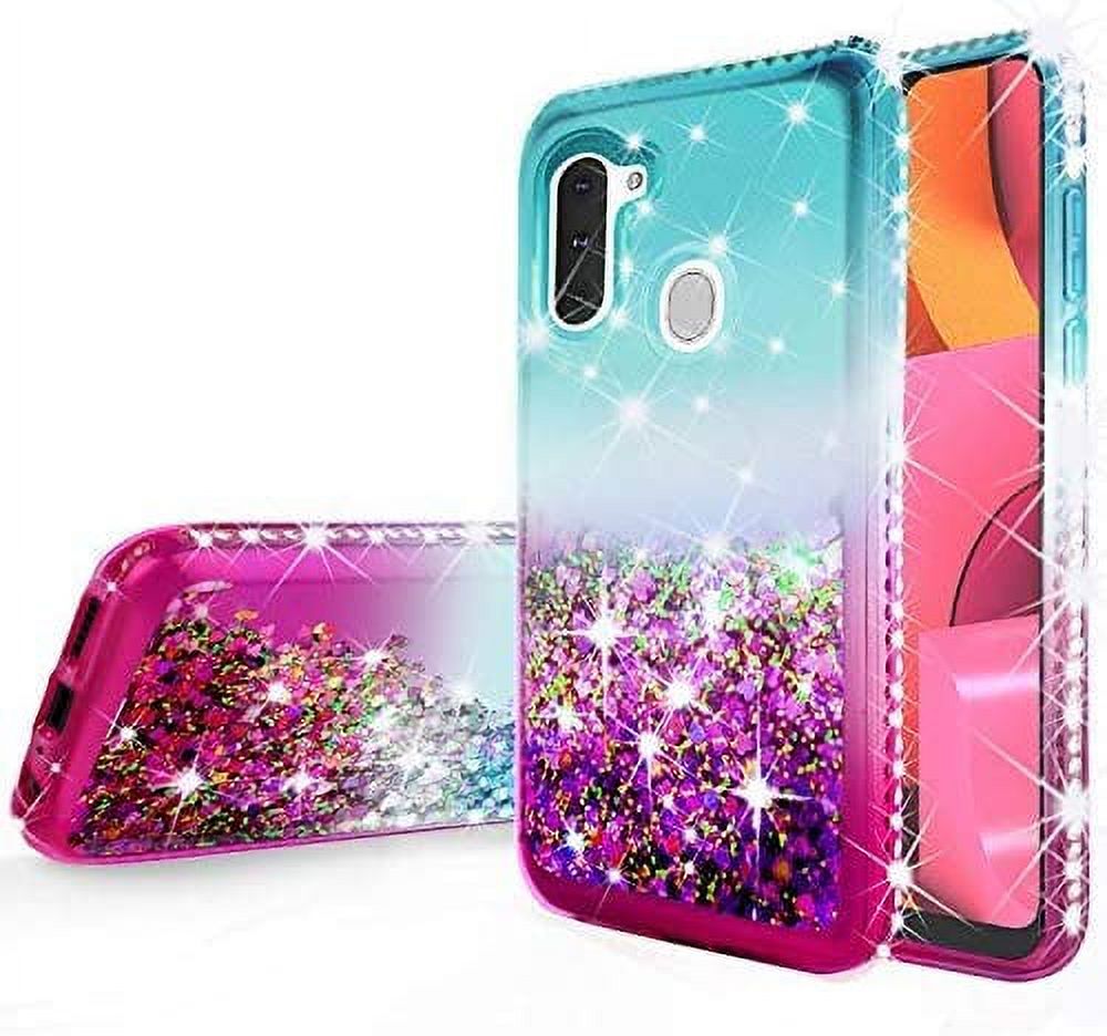 Liquid Quicksand Glitter Cute Phone Case for Jitterbug Smart 3 (2021 ...