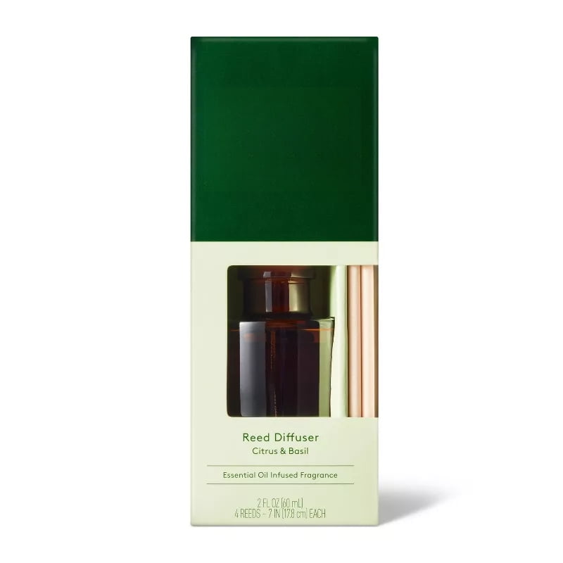 Liquid Reed Diffuser - Citrus & Basil - 2 fl oz - Eversprlng - Walmart.com