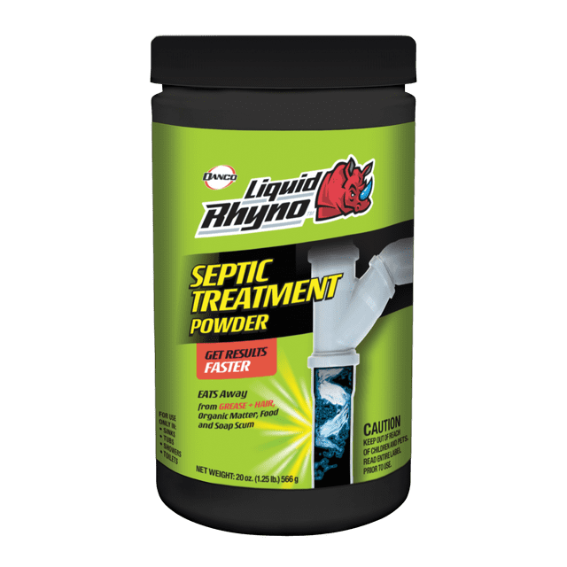 Liquid Rhyno 20 oz. Septic Maintenance Treatment Powder, 25 Doses, 1 ...