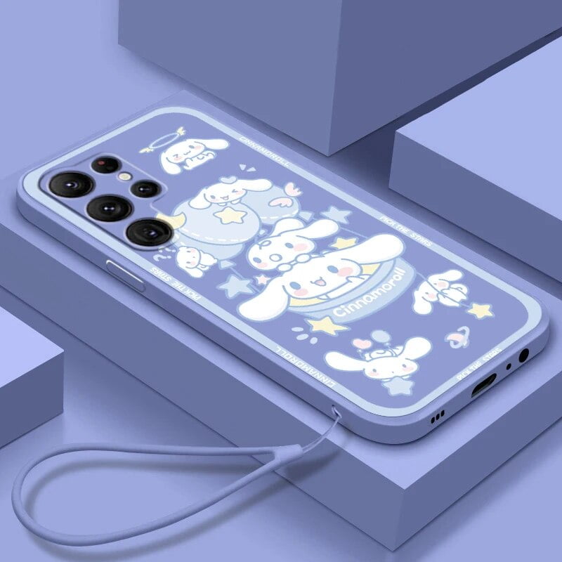 Liquid Rope Funda Cinnamoroll Sanrio Melody Phone Case For Samsung ...