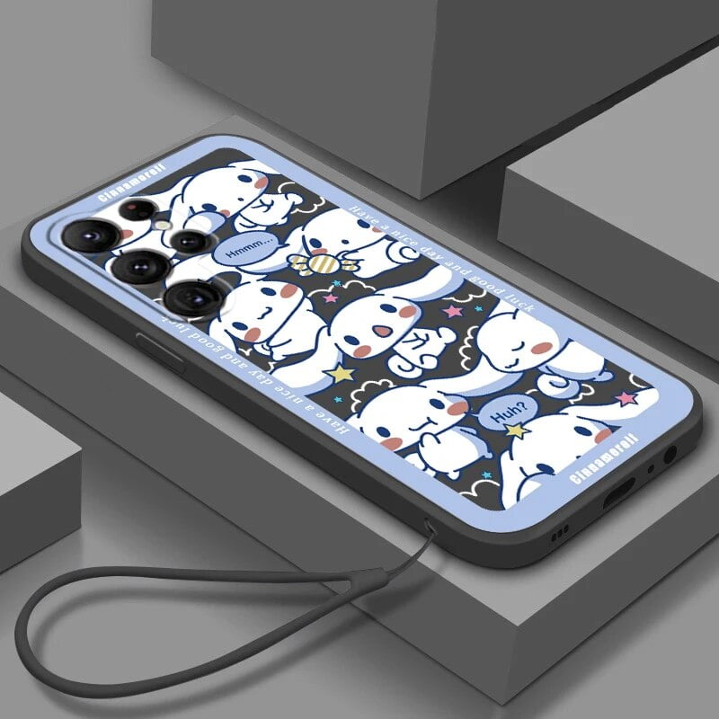 Liquid Rope Funda Cinnamoroll Sanrio Melody Phone Case For Samsung ...