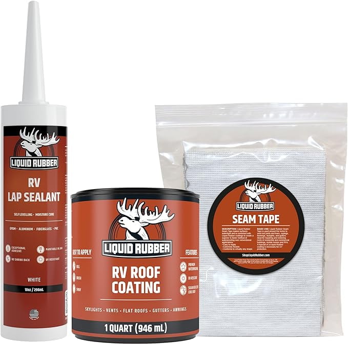 Liquid Rubber RV Roof Coating Solar Reflective Sealant Waterproof ...