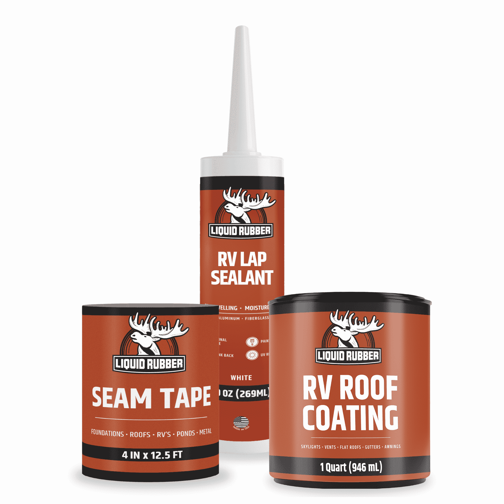 Liquid Rubber RV Roof Coating, Waterproof Elastomeric Roof Sealant for ...