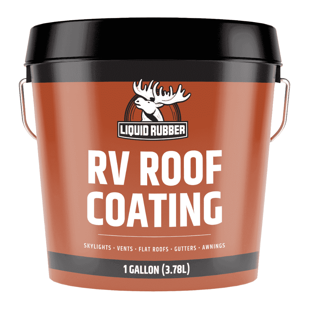 Liquid Rubber RV Roof Coating, Waterproof Elastomeric Sealant, 1 Gal ...