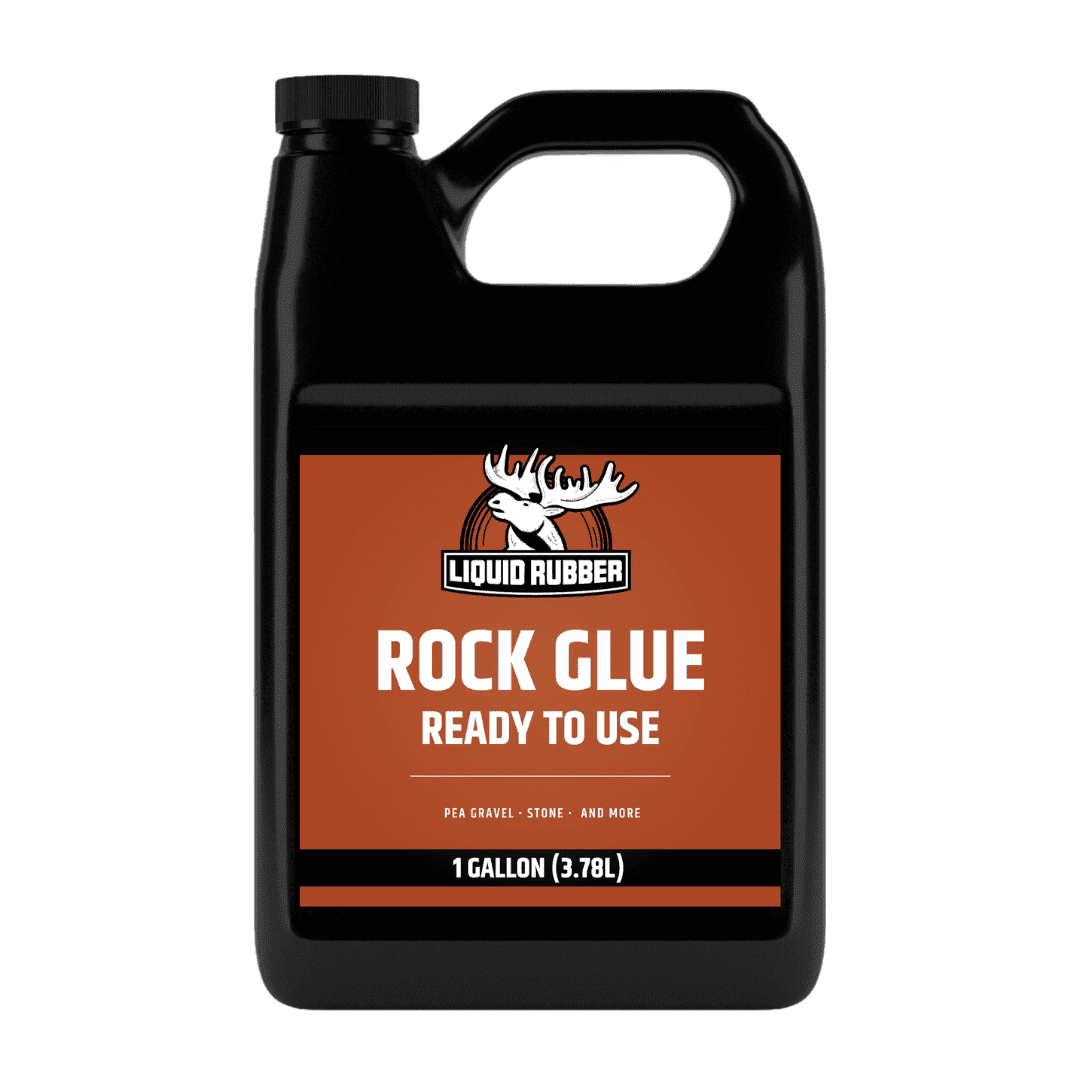 Liquid Rubber Rock Glue Landscaping Stone and Pea Gravel Stabilizer ...