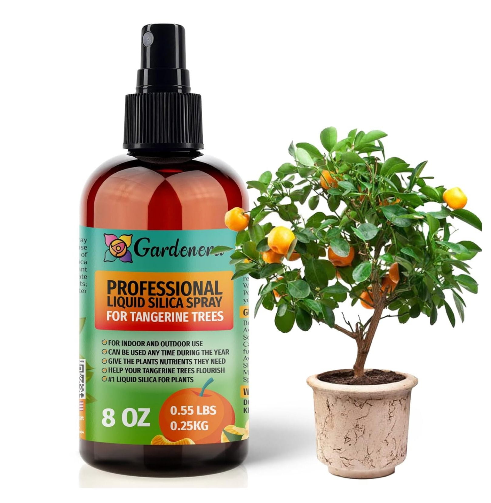 𝐒𝐔𝐏𝐄𝐑𝐈𝐎𝐑 Liquid Silica Fertilizer and Supplement Spray for Tangerine ...