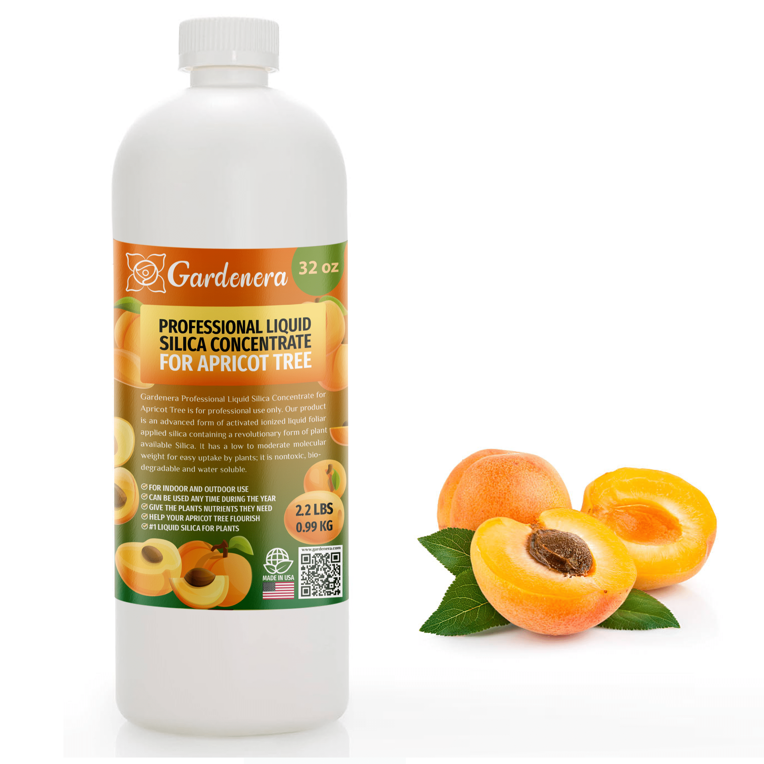 𝐏𝐑𝐎𝐅𝐄𝐒𝐒𝐈𝐎𝐍𝐀𝐋 Liquid Silica Plant Supplement - 32oz - APRICOT TREE ...