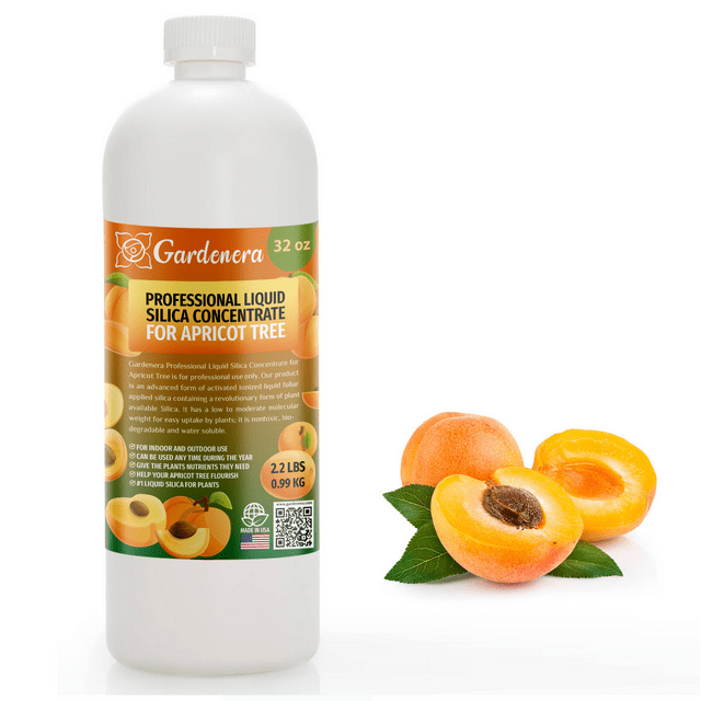 𝐏𝐑𝐎𝐅𝐄𝐒𝐒𝐈𝐎𝐍𝐀𝐋 Liquid Silica Plant Supplement - 32oz - APRICOT TREE ...