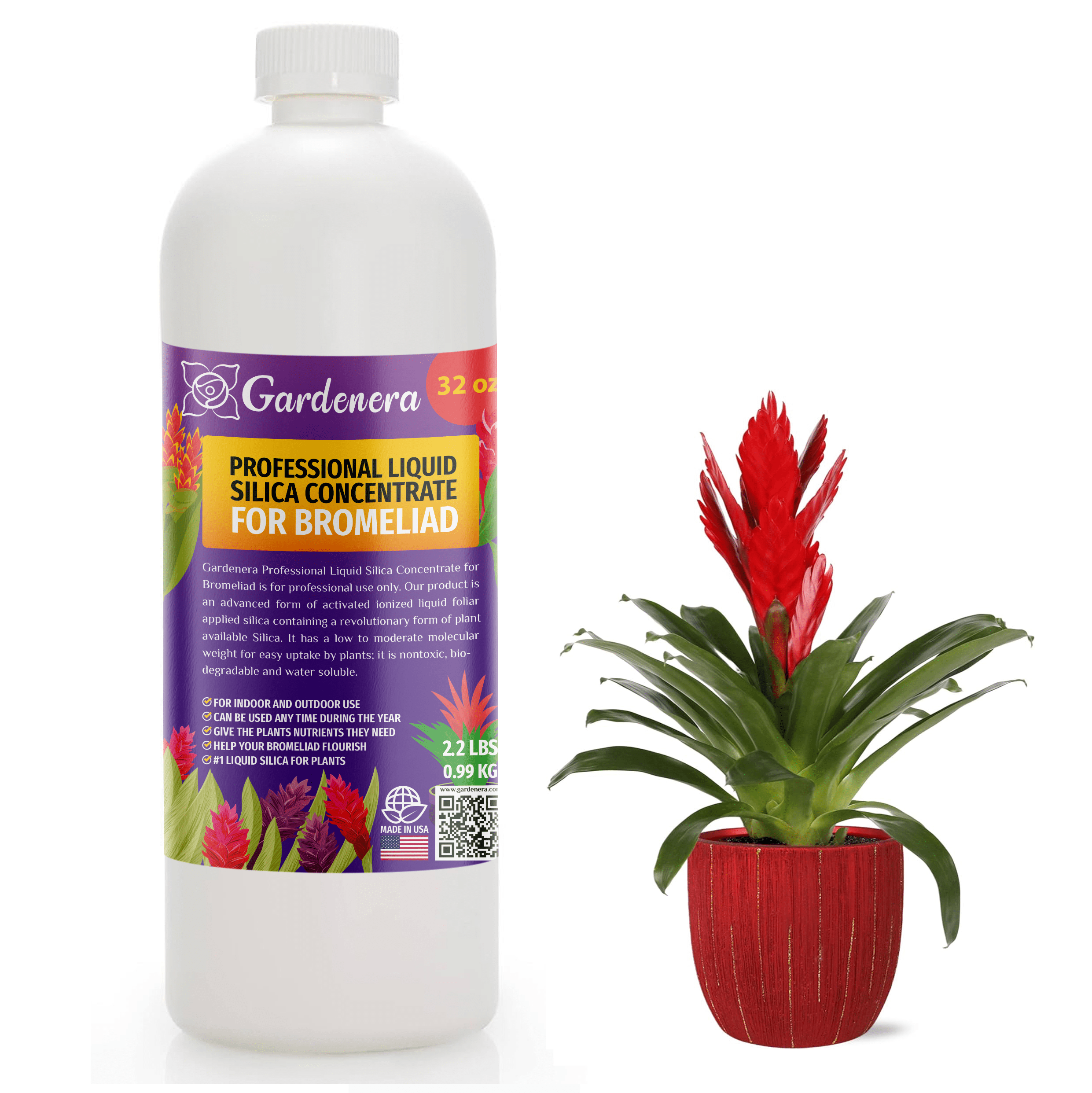 𝐏𝐑𝐎𝐅𝐄𝐒𝐒𝐈𝐎𝐍𝐀𝐋 Liquid Silica Plant Supplement - 32oz - BROMELIAD Plants ...