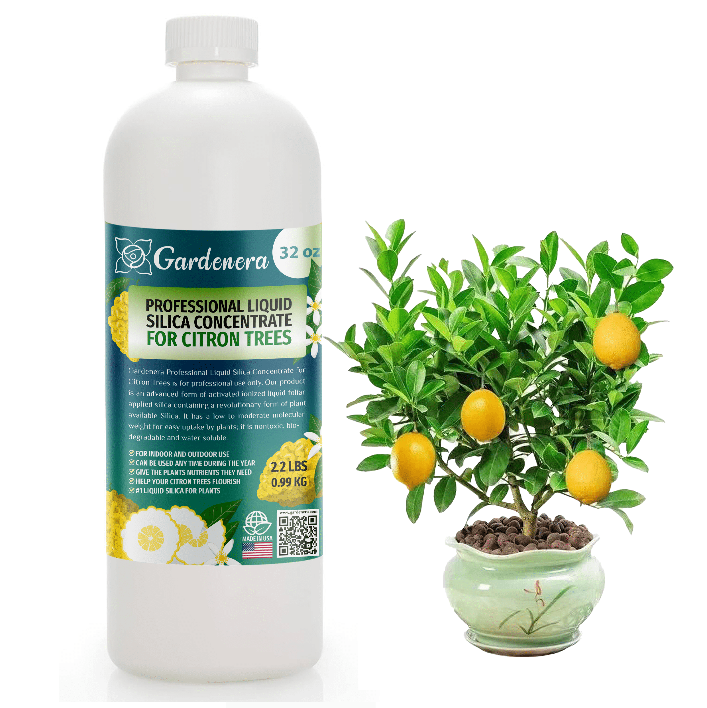 𝐏𝐑𝐎𝐅𝐄𝐒𝐒𝐈𝐎𝐍𝐀𝐋 Liquid Silica Plant Supplement - 32oz - CITRON TREE Liquid ...
