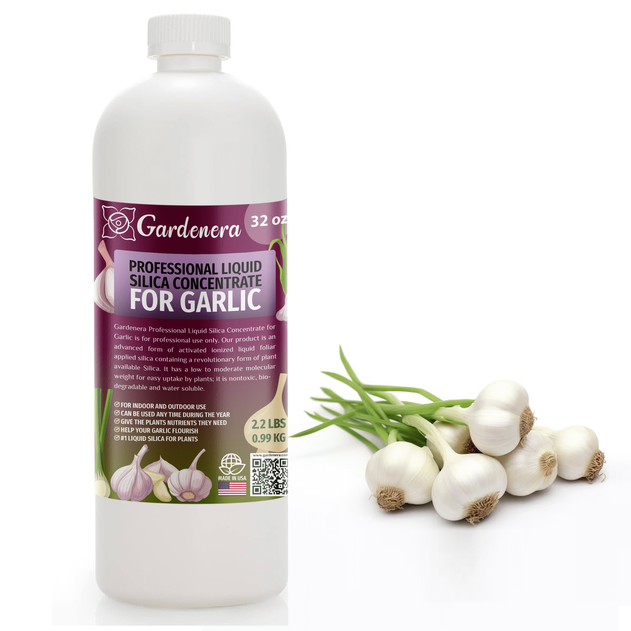 𝐏𝐑𝐎𝐅𝐄𝐒𝐒𝐈𝐎𝐍𝐀𝐋 Liquid Silica Plant Supplement - 32oz - GARLIC Plants ...
