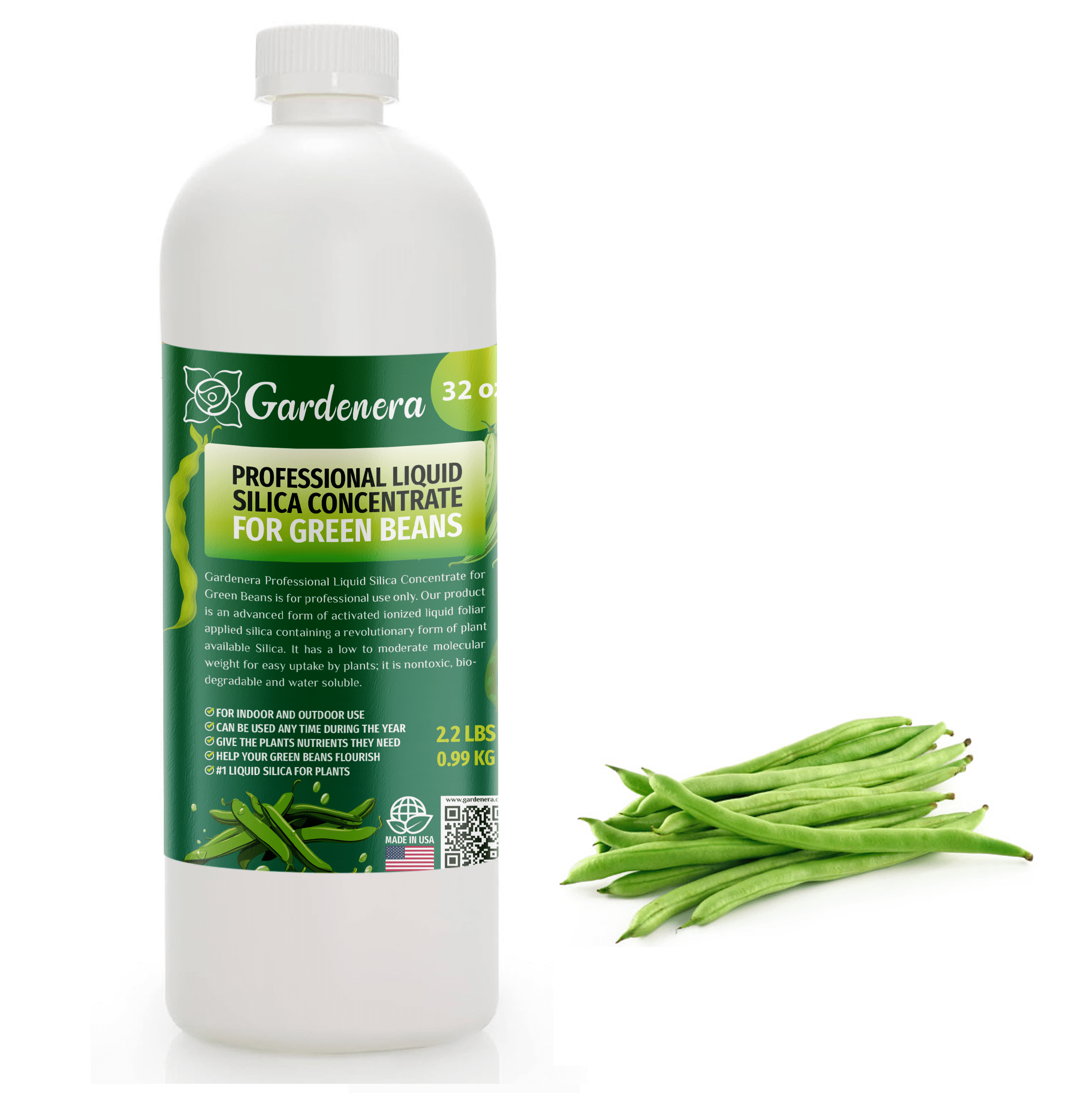 𝐏𝐑𝐎𝐅𝐄𝐒𝐒𝐈𝐎𝐍𝐀𝐋 Liquid Silica Plant Supplement - 32oz - GREEN BEANS Plants ...