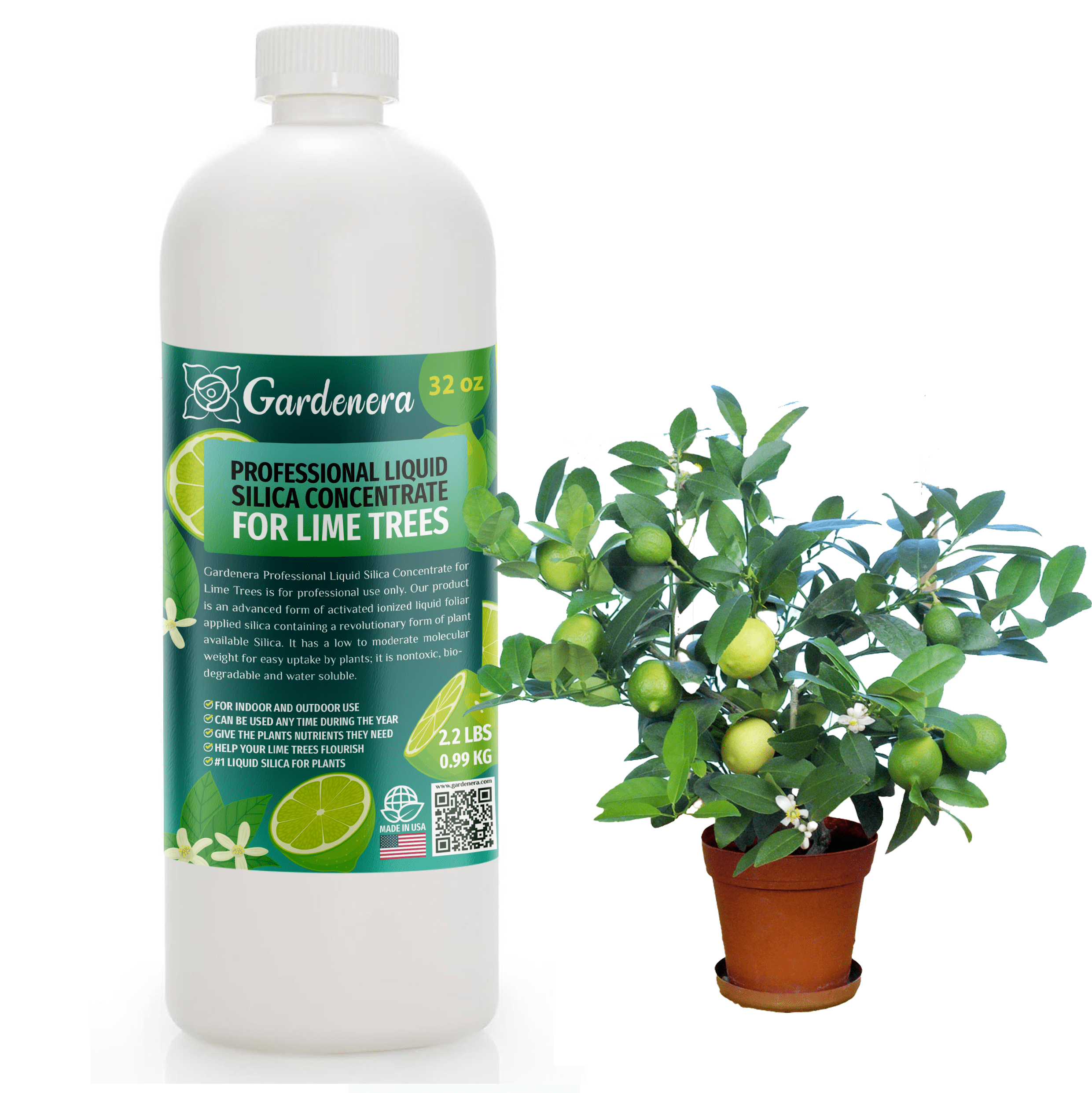 𝐏𝐑𝐎𝐅𝐄𝐒𝐒𝐈𝐎𝐍𝐀𝐋 Liquid Silica Plant Supplement - 32oz - LIME TREES Plants ...