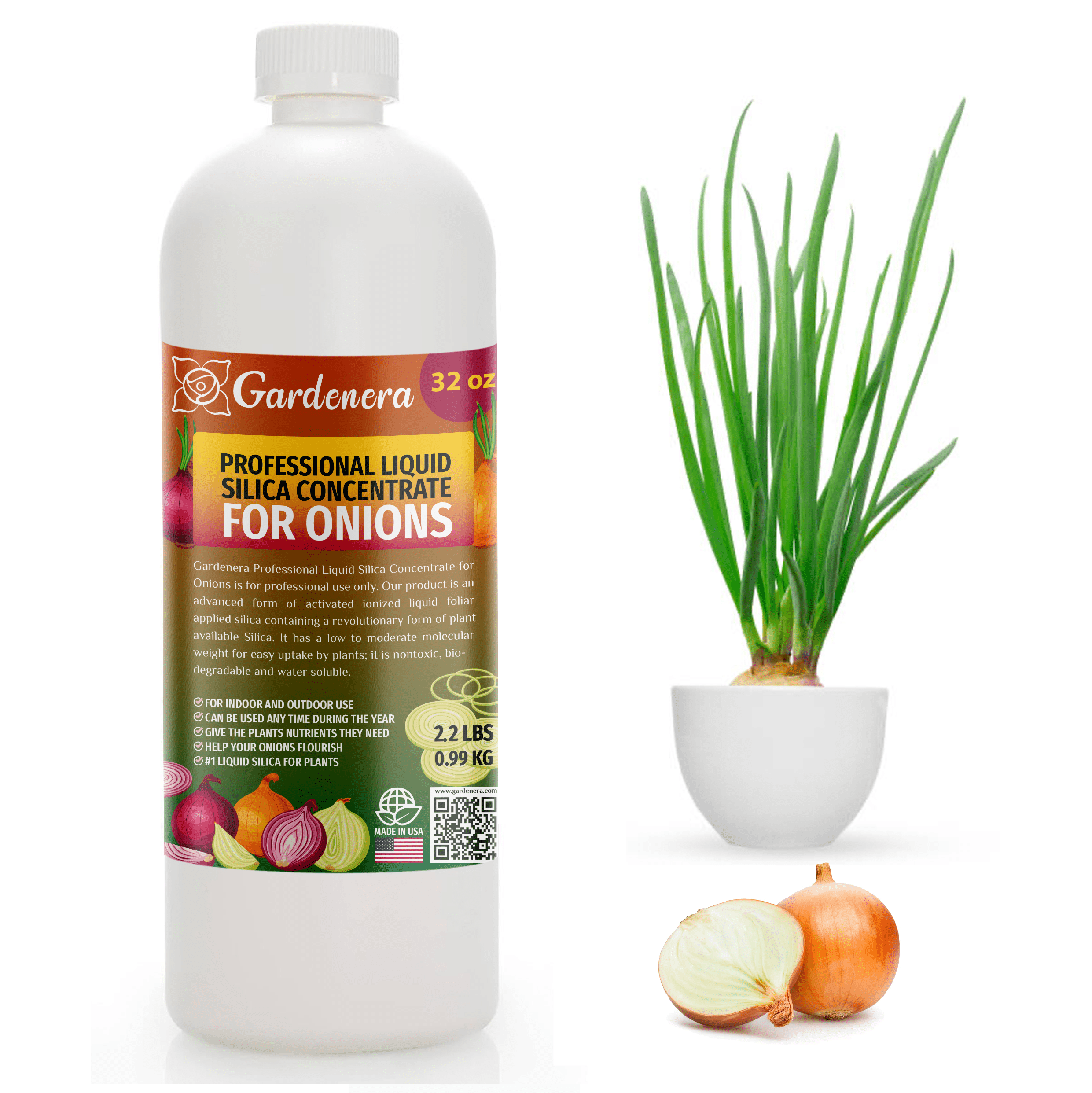 𝐏𝐑𝐎𝐅𝐄𝐒𝐒𝐈𝐎𝐍𝐀𝐋 Liquid Silica Plant Supplement - 32oz - ONIONS Plants ...