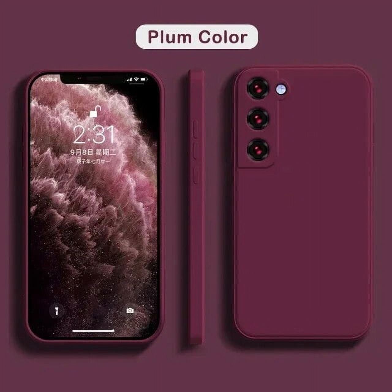 Liquid Silicon Phone Case For Samsung Galaxy S24 S23 Ultra S23 FE S24 23 23 22 21 S22 S21 S20 ...