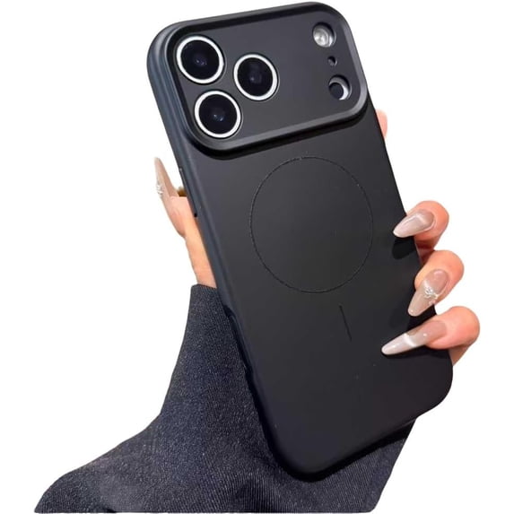 Liquid Silicone Camera Protect Magnetic Case for iPhone, Compatible ...