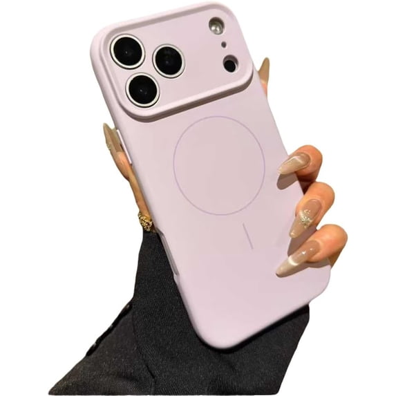 Liquid Silicone Camera Protect Magnetic Case for iPhone, Compatible ...